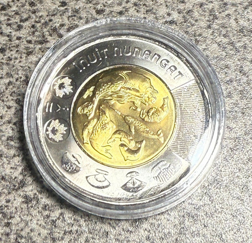 2024 $2 CANADA TOONIE CELEBRATING INUIT NUNANGAT...COMES IN A PLASTIC ...