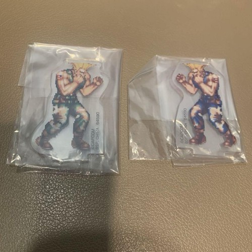 Ichiban Kuji Street Fighter G Prize Acrylic Stand Guile 2 points | eBay