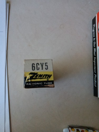 VACUUM TUBE ~ 6CY5 ~ ZENITH | eBay