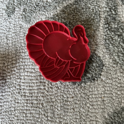 Vintage 4” Thanksgiving Turkey Tupperware Cookie Imprint Cutter W ...