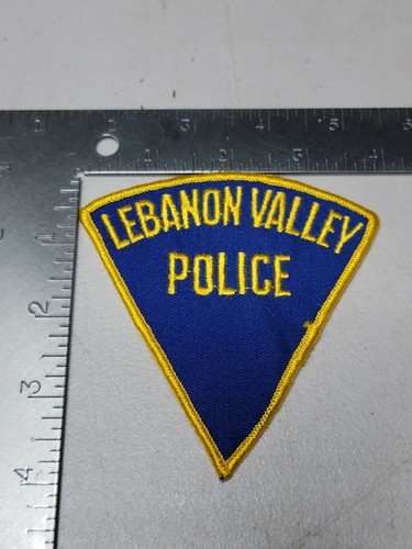 t Police patch patches Lebanon valley Pennsylvania vintage | eBay