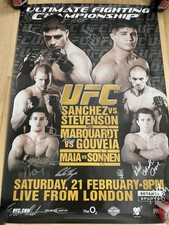 UFC MMA Autographed Posters for sale | eBay