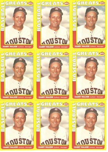 600 CARD SWELL BASEBALL GREATS HARRY WALKER BASEBALL CARD LOT | eBay