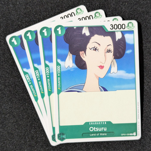 Otsuru - Romance Dawn (OP01-036) One Piece TCG x4 Playset | eBay
