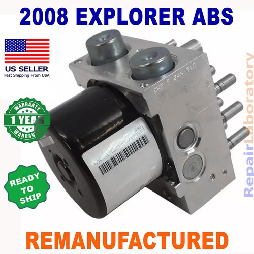 ReBuilt 8L24-2C346-AA 2008 Ford Explorer ABS Hydraulic Control unit ...