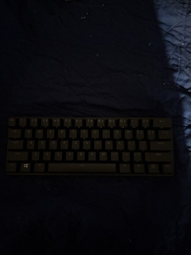 Razor Huntsman Mini Gaming Keyboard 60% RGB, Black with Purple Switches ...