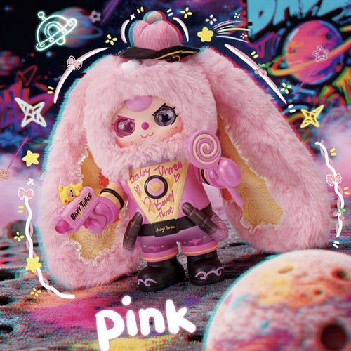 Authentic baby Three-headed rabbit town honey candy 400% big plush doll ...