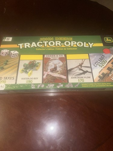 John Deere Tractor-Opoly Collector's Edition New Sealed Packaging | eBay
