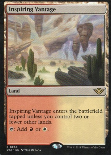 MTG OUTLAWS OF THUNDER JUNCTION INSPIRING VANTAGE RARE | eBay