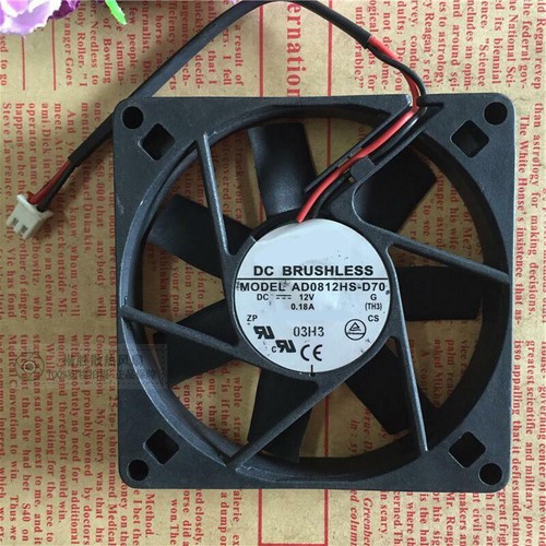 for 8015 AD0812HS-D70 DC12V 0.18A 8CM Chassis Power Silent Fan | eBay
