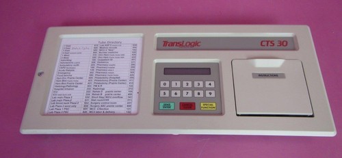 Swisslog Translogic CTS-30 56465204 PTS Pneumatic Tube System Control ...