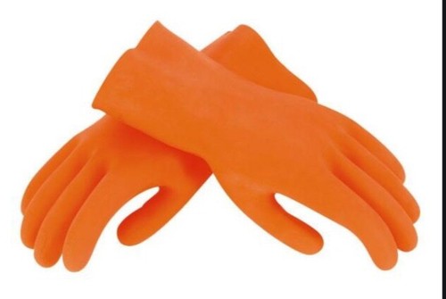 HDX Orange HEAVY DUTY MULTI PURPOSE & GROUTING Gloves ONE SIZE FITS ...