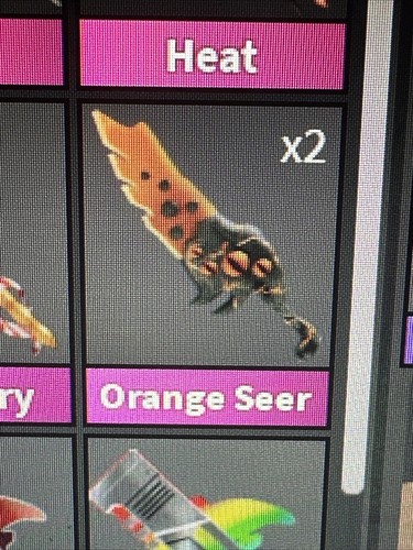 Roblox Murder Mystery 2 MM2 Orange Seer *FAST DELIVERY* | eBay