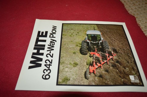 White Tractor 6342 Plow Dealer's Brochure TBPA ver2 | eBay
