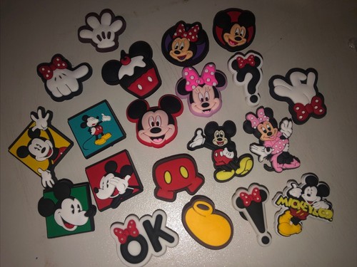 Mickey & Minny Mouse Croc Charms (20 Charms) | eBay