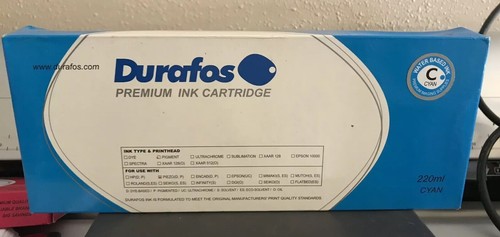 Durafos Cyan Dye Ink Cartridge PIEZO D,P EP-DYE-C 220ml | eBay