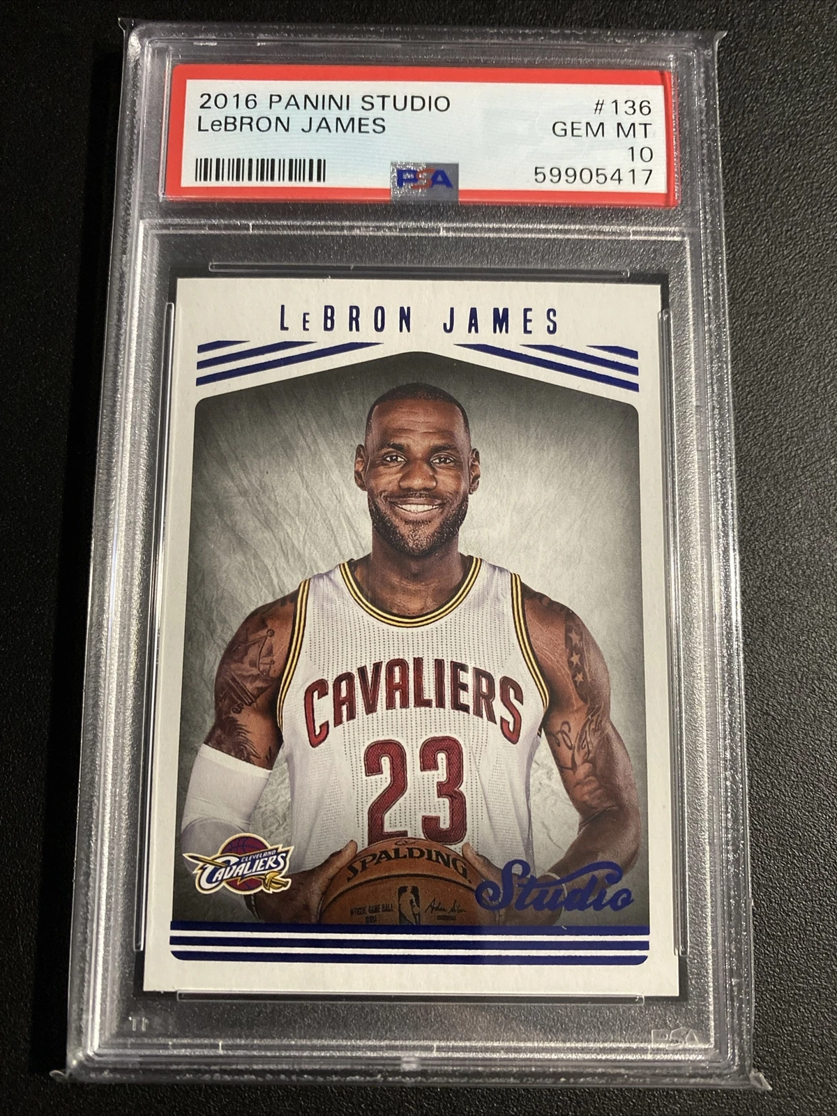 LeBron James 2016 Studio #136 Studio Edition Price Guide - Sports Card ...