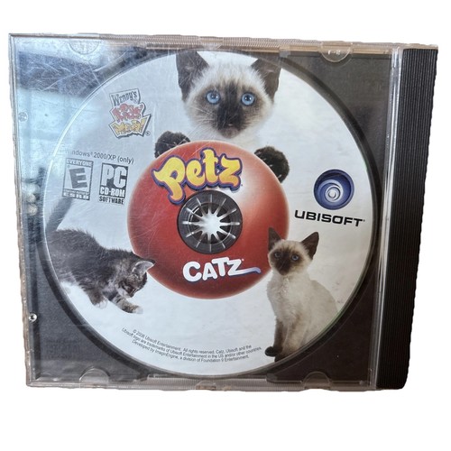 Petz Catz PC CD ROM 2009 Wendy's Kids’ Meal Game Ubisoft Promotional ...