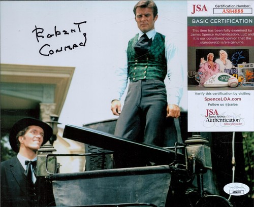 Robert Conrad Autograph JSA Cert Number AS84888 | eBay