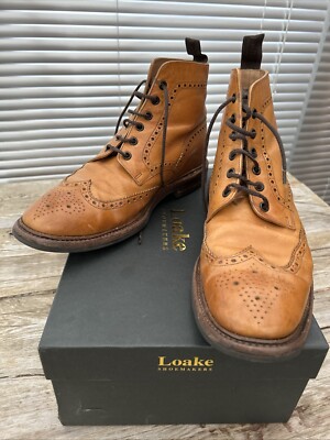 Loake Brogue Boots in Men's Boots for sale | eBay UK