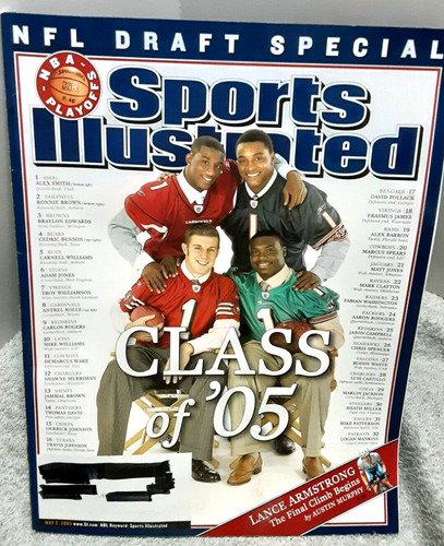 Sports Illustrated May 2 2005 Alex Smith Class Of 2005 Football scr | eBay