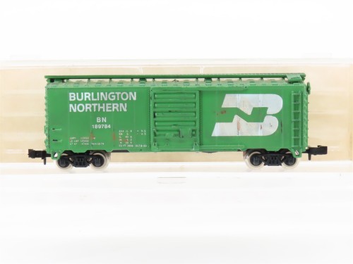N Scale Atlas 3407 BN Burlington Northern 40' Box Car #189784 Custom ...