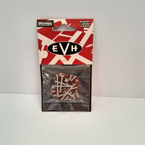 Guitar Picks Set Eddie Van Halen Shark Red and White Stripe. New in ...
