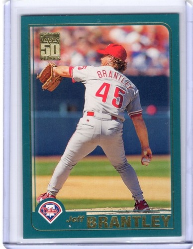 JEFF BRANTLEY 2001 Topps #274 - PHILLIES | eBay