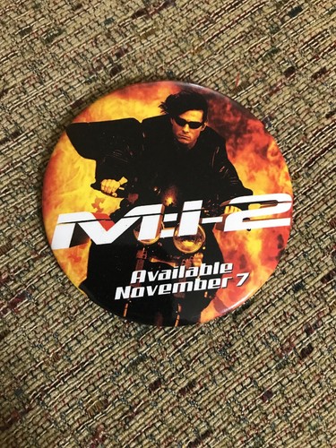 Mission Impossible 2 Tom Cruise Movie Pin Rare B36 32429283313| eBay