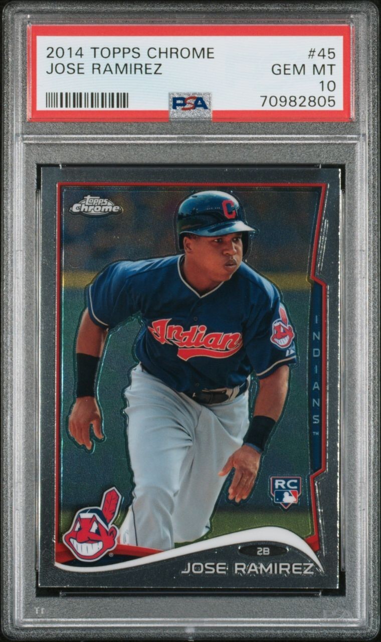 Jose Ramirez 2014 Topps Chrome #45 Base Price Guide - Sports Card Investor