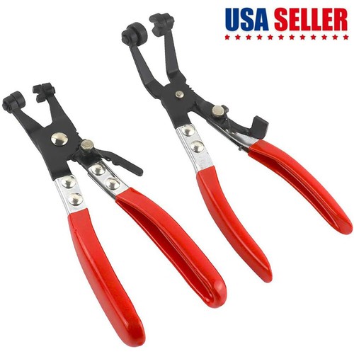 2x Hose Clamp Pliers Car Water Pipe Fuel Coolant Spring Bundle Removal ...