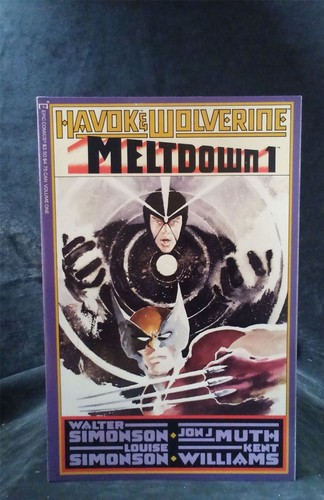 Havok & Wolverine: Meltdown #1 1988 epic Comic Book | eBay