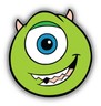 Monsters Inc Cartoon James P Sullivan Face Sticker Bumper Decal ...