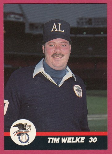 1989 Baseball Umpire card # 53 Tim Welke American League | eBay