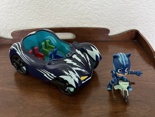 PJ Masks Catboy Figure & Dark blue Car Vehicle Cat Boy | eBay
