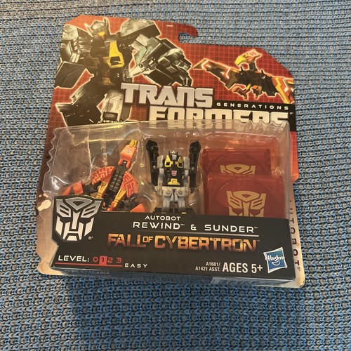 REWIND & SUNDER Transformers Generations Fall of Cybertron 2012 Series ...