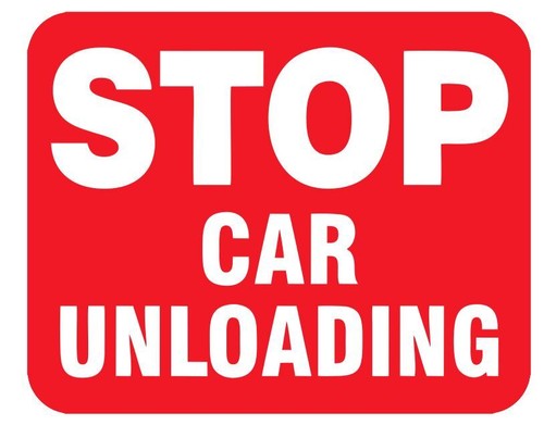Stop Car Unloading Railroad Railway Train Sticker Decal R7355 | eBay