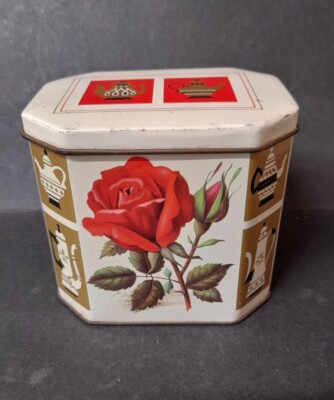 vintage roses tin products for sale | eBay UK