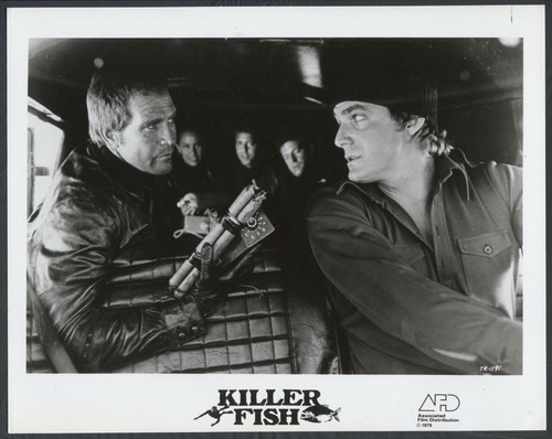 @Col Killer Fish ’79 LEE MAJORS KAREN BLACK FRANK PESCE DAN PASTORINI ...