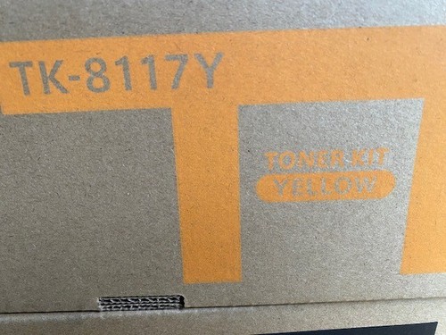 Genuine Kyocera TK-8117 Yellow Standard Yield Toner Cartridge (6,000 ...