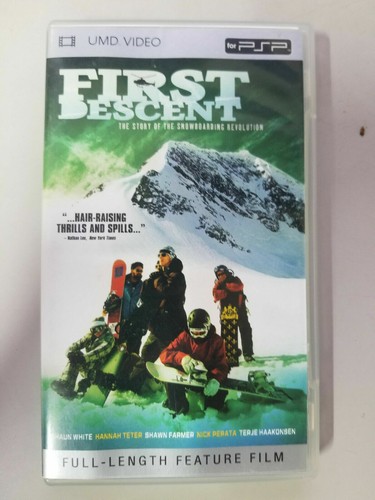First Descent - Playstation PSP umd - snowboarding | eBay