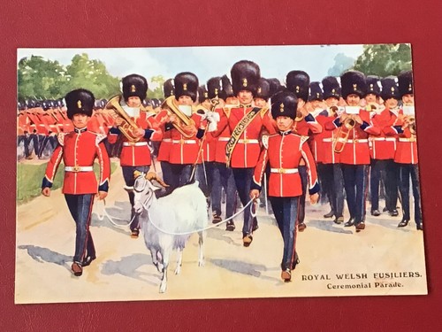 EARLY G & POLDEN MILITARY PC - ROYAL WELSH FUSILIERS - CEREMONIAL ...