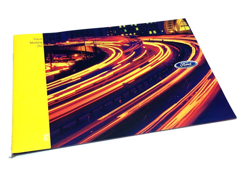 2002 Ford Focus Mustang ZX2 Preview Brochure | eBay