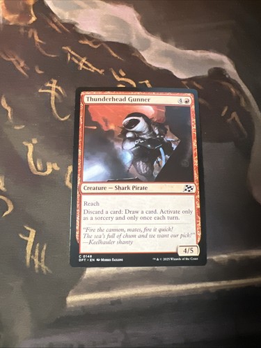 Thunderhead Gunner - Aetherdrift - Magic the Gathering | eBay