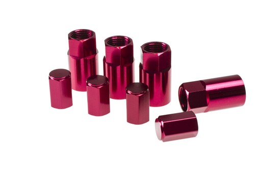 Wheel Mate Aluminum TPMS Valve Stem Cover - Red Anodize | eBay