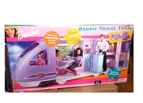 Barbie Travel Train Vehicle Playset Vintage 2002 Brand new hard to find ...