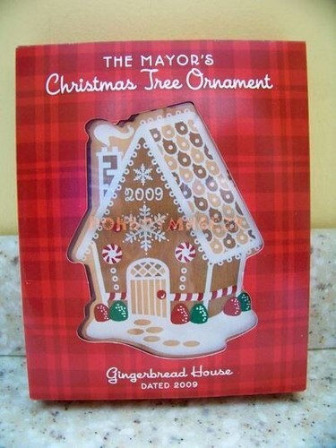 Hallmark 2009 Mayor's Tree Gingerbread House Christmas Ornament | eBay