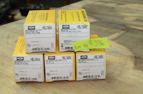 Hubbell HBL7464V & HBL7465V HBL7594V Lot of 5 New Open Box Lot | eBay