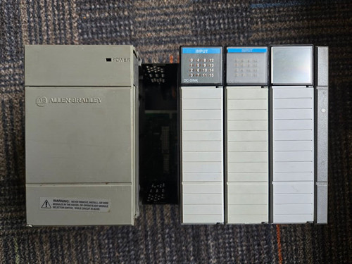 Allen-Bradley 1746-A4 SLC 500 Chassis 4-Slot Rack w/ Modules | eBay