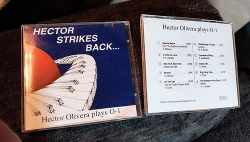 Hector Olivera "Hector Strikes Back" "Plays 0-1" CD, Rare, OOP, Free ...